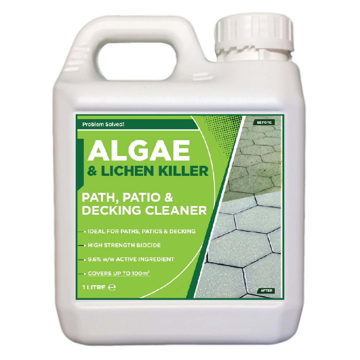 Algae and Moss Treatment | Path and patio cleaner | Lancashire | UK | N ...